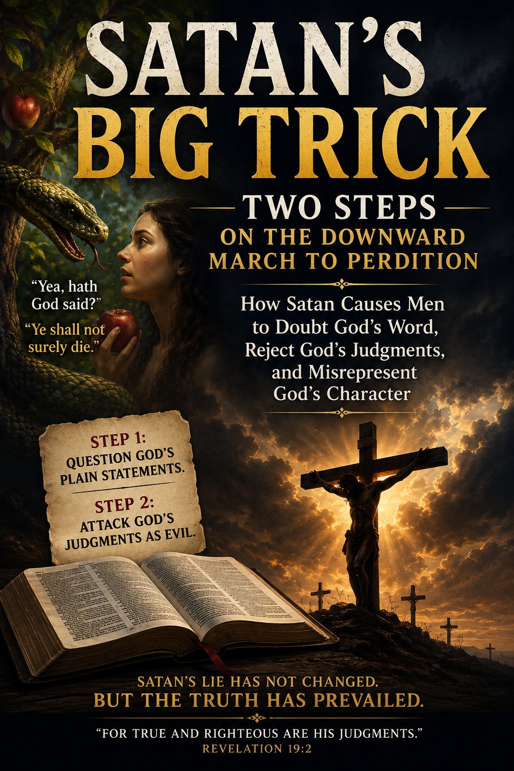 Satan’s Big Trick — New Booklet Available